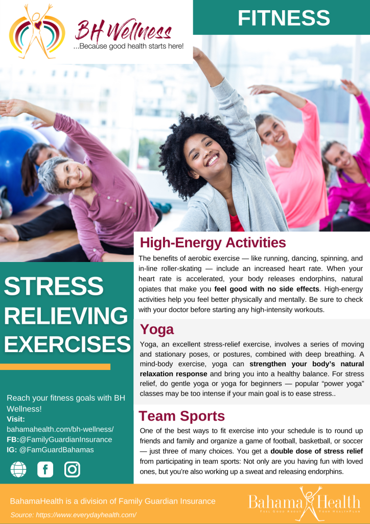 Stress Relieving Exercises - Bahama Health
