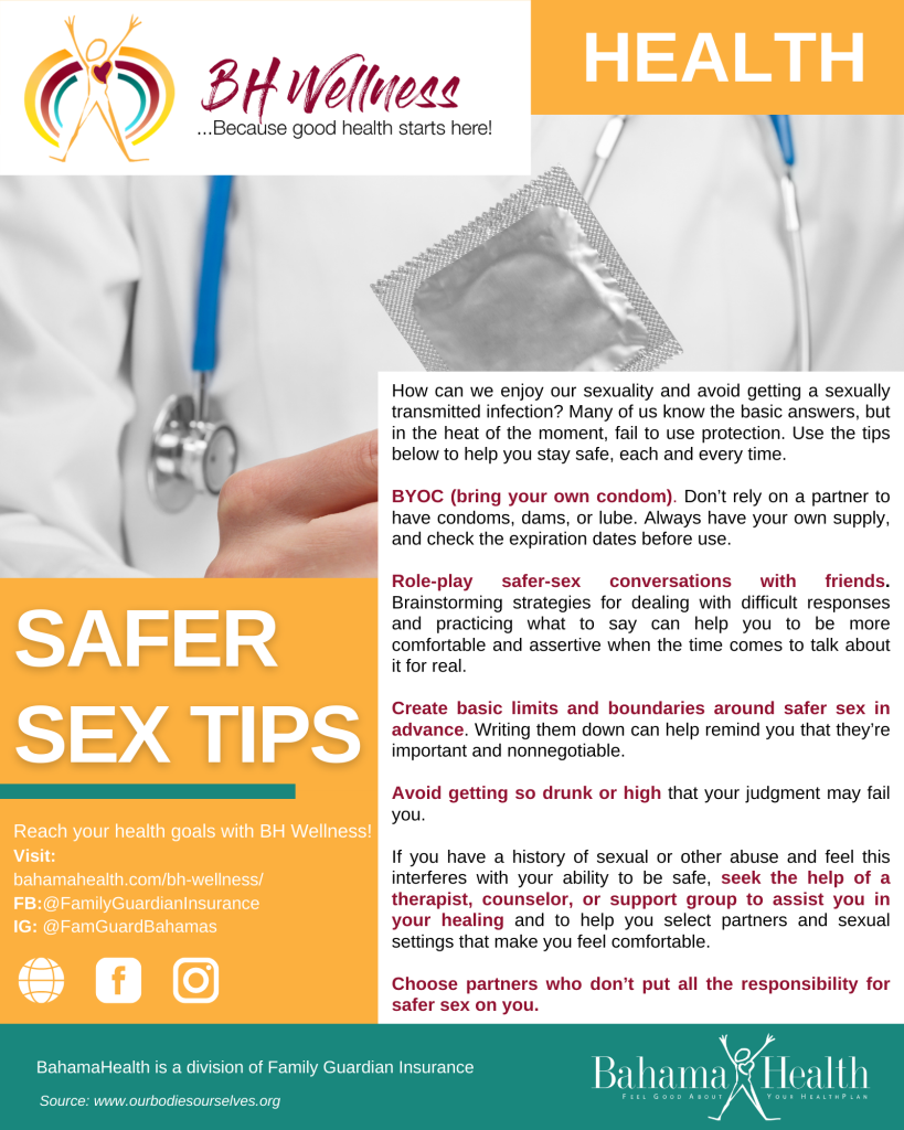 Safer Sex Tips - Bahama Health